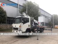 China Howo 15M Insulated Aerial Working Platform Truck with 200kg Load Capacity and 360° Rotation for sale