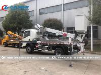 China Howo 15M Insulated Aerial Working Platform Truck with 200kg Load Capacity and 360° Rotation for sale