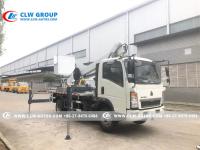 China Howo 15M Insulated Aerial Working Platform Truck with 200kg Load Capacity and 360° Rotation for sale