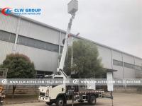 China Howo 15M Insulated Aerial Working Platform Truck with 200kg Load Capacity and 360° Rotation for sale