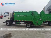 China Sinotruk Howo 4x2 120HP 6cbm Compactor Garbage Truck for Sanitation Waste Collection for sale