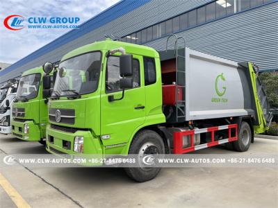 China Dongfeng Tianjin Kingrun 4x2 10000L Garbage Compactor Truck Compression Waste Removal for sale