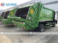 China Sinotruk HOWO 4x2 7000 Liters Rear Loader Garbage Compactor Truck LHD RHD for sale