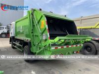 China Sinotruk HOWO 4x2 7000 Liters Rear Loader Garbage Compactor Truck LHD RHD for sale