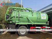 China Howo 4x2 160HP 8cbm Vacuum Sewage Suction Truck 8000L Tanker for sale