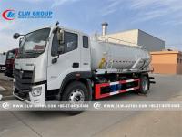 China Foton 8000 Liters Vacuum Suction Septic Tank Truck | 160HP Engine | 8 Cubic Meter Capacity for sale