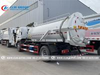 China Foton 8000 Liters Vacuum Suction Septic Tank Truck | 160HP Engine | 8 Cubic Meter Capacity for sale