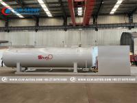 China 20cbm 10T LPG Skid Station with Cylinder Filling Scales and Flow Meter for sale