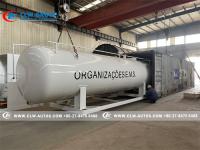 China 20000L 10T Mobile LPG Gas Plant with Pump and Filling Scales 20m3 Skid Station for sale