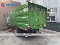 China Sinotruk Howo 1500L Water Tanker 4000L Dust Tanker Road Sweeper Truck for sale