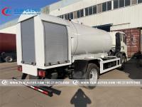 China HOWO 4x2 8000L LPG Bobtail Tanker Truck with Dispenser 120HP for sale