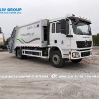 China Shacman L3000 10000 Liters Compactor Garbage Truck 4x2 Trash Collection for sale