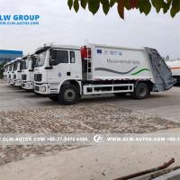 China Shacman L3000 10000 Liters Compactor Garbage Truck 4x2 Trash Collection for sale