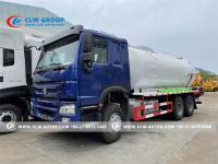 China SINOTRUK HOWO 6x4 Sewage Suction Truck - 371HP Engine, 15000L Tank Capacity for Industrial Waste Management for sale