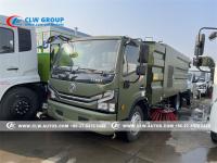 China Dongfeng 9cbm Water Tank 5cbm Dust Tank Road Sweeper Truck 20000kg GVW for sale