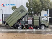 China Dongfeng 9cbm Water Tank 5cbm Dust Tank Road Sweeper Truck 20000kg GVW for sale