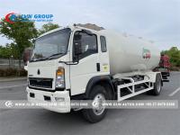 China Howo 4x2 RHD 15000L Bobtail Propane Truck with LPG Dispenser 15cbm for sale