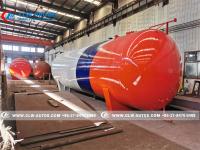 China 50m3 2800mm LPG Storage Tank 25 Ton Propane Butane Liquefied Petroleum Gas Tank 1.77MPa for sale