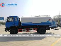 China Dongfeng 153 12000L 15000L Water Bowser Truck Sprinkler for Road Cleaning Dust Control for sale