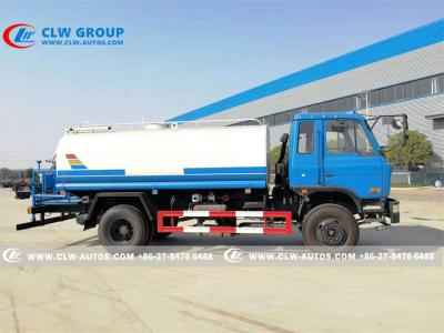 China Dongfeng 153 12000L 15000L Water Bowser Truck Sprinkler for Road Cleaning Dust Control for sale