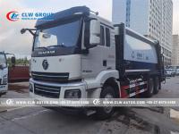 China Shacman 6x4 20cbm 16T Compressed Garbage Truck Euro 3 LHD RHD for sale