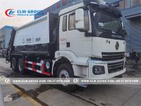 China Shacman 6x4 20cbm 16T Compressed Garbage Truck Euro 3 LHD RHD for sale