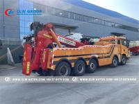 China Shacman 8x4 Heavy Duty Wrecker Towing Truck 25-60T Capacity with 371HP Engine and 12,000mm Lift Height for sale