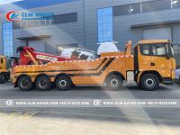 China Shacman 8x4 Heavy Duty Wrecker Towing Truck 25-60T Capacity with 371HP Engine and 12,000mm Lift Height for sale