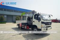 China FOTON Aumark 5 Ton Truck Mounted Hydraulic Telescopic Boom Crane 4x2 190HP for sale