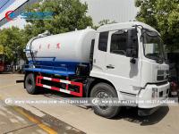 China Dongfeng Kinrun 4x2 12000L Vacuum Sewage Suction Truck with 155kW Engine and 6m Suction Depth for sale