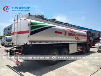 China Shacman 8x4 370HP 35cbm Fuel Tanker Truck for Gasoline Diesel Chemical Delivery for sale