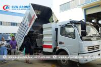 China Dongfeng 9m3 Road Sweeper Truck With Cummins Engine for sale
