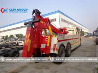 China FAW 20ton Heavy Duty Wrecker Tow Truck 6x4 25000kg GVW Road Recovery Lorry for sale