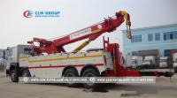 China SINOTRUK HOWO 8x4 360 Degree Rotation Heavy Duty Tow Truck 15 Ton Capacity for sale