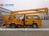 China Dongfeng 4x2 18m Aerial Platform Truck High Altitude Working Truck 200kg Bucket Load for sale