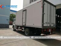 China Sinotruk HOWO 4x2 5 Ton Refrigerated Van Truck LHD RHD 6060x2300mm for sale