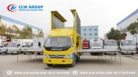 China Foton 4x2 RHD LED Billboard Truck 5995mm with P8 Outdoor Display for Roadshow for sale