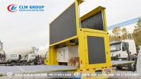 China Foton 4x2 RHD LED Billboard Truck 5995mm with P8 Outdoor Display for Roadshow for sale
