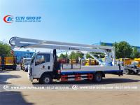 China Isuzu 4x2 18m Aerial Work Platform Truck 200kg Bucket Load Euro 4 for sale