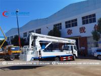 China Isuzu 4x2 18m Aerial Work Platform Truck 200kg Bucket Load Euro 4 for sale