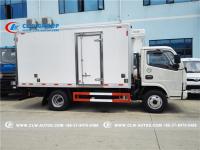 China Dongfeng 5 Ton Small Seafood Refrigerated Truck Freezer Van 3800mm Wheelbase 90km/h for sale
