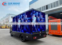 China ISUZU Naked Eye 3D Billboard Mobile Outdoor LED Advertising Truck 5995x2075x2990mm 120HP for sale