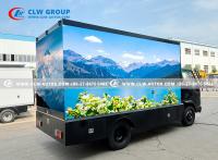 China ISUZU Naked Eye 3D Billboard Mobile Outdoor LED Advertising Truck 5995x2075x2990mm 120HP for sale