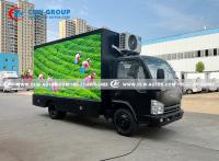 China ISUZU Naked Eye 3D Billboard Mobile Outdoor LED Advertising Truck 5995x2075x2990mm 120HP for sale