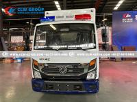 China Dongfeng 4x2 Mobile LED Advertising Truck with P4 Screens 9.6sqm Hydraulic Stage for sale