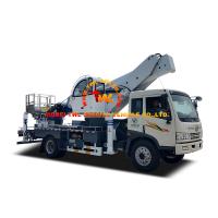 China FAW J5K 45m Aerial Lift Truck RHD Emergency Operations High-Altitude Performance Smart Safety for sale