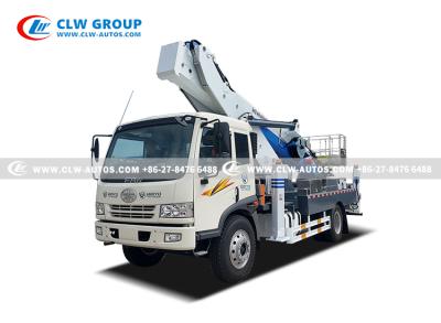 China FAW J5K 45m Aerial Lift Truck RHD Emergency Operations High-Altitude Performance Smart Safety for sale