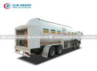 China Sinotruk HOWO NX 40m³ LPG Dispenser Truck 400HP Diesel Engine Bulk Propane Distribution for sale