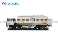 China Sinotruk HOWO NX 40m³ LPG Dispenser Truck 400HP Diesel Engine Bulk Propane Distribution for sale