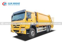 China Sinotruk Howo 10-Wheel RHD 22CBM Garbage Compactor Truck for Municipal Waste for sale